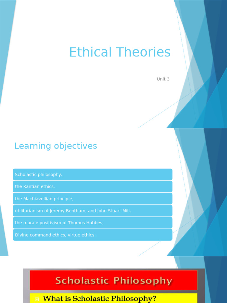Unit-3. Ethical Theories | PDF | Utilitarianism | Divine Command Theory