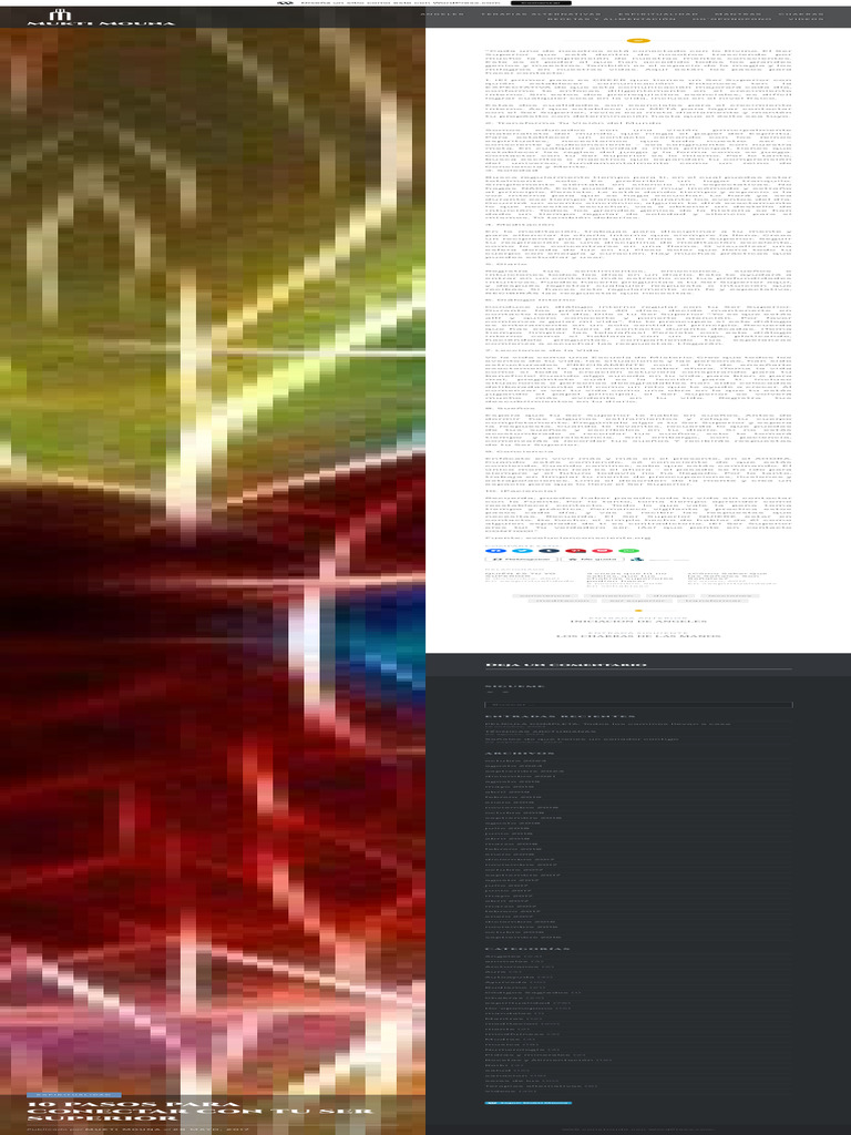 10 PASOS PARA CONECTAR CON TU SER SUPERIOR - Mukti Mouna | PDF | Meditación