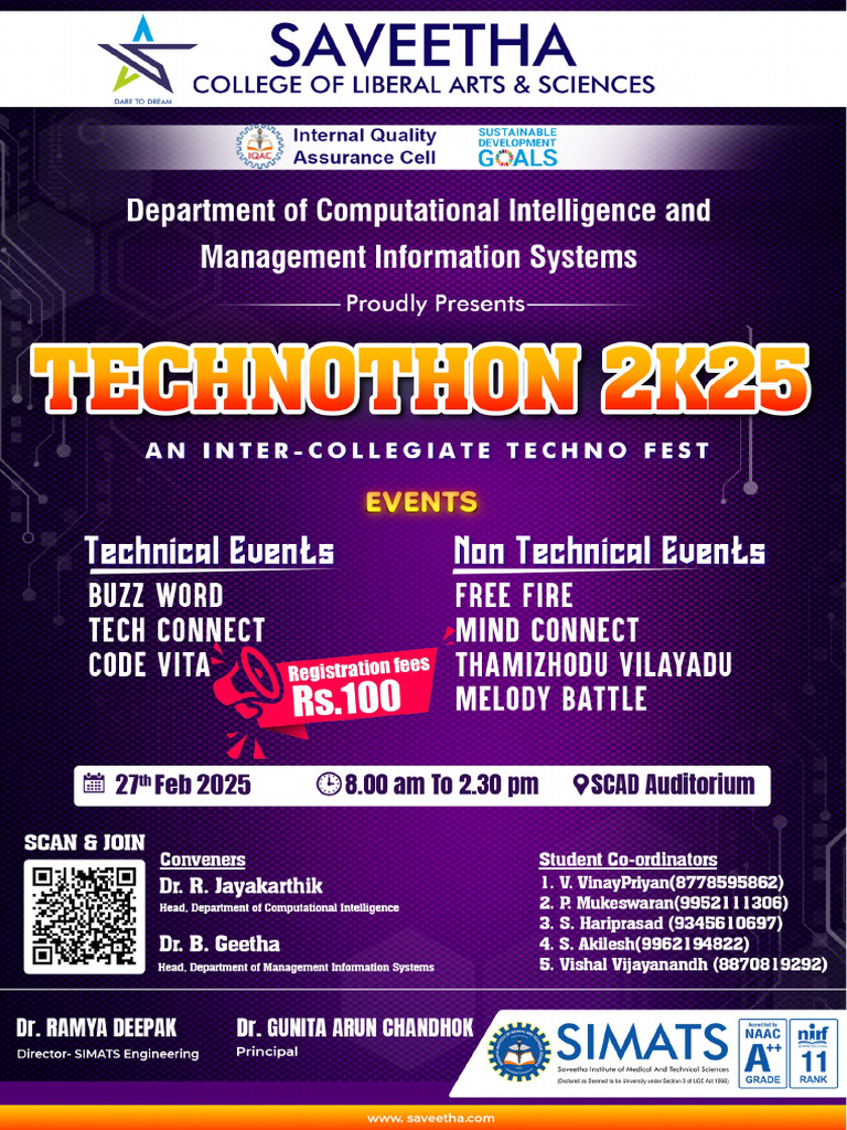 Rules Page Technothon 2025 F | PDF | Computing