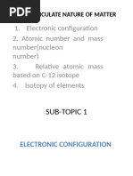 Edexcel GCSE Chemistry Periodic Table | PDF