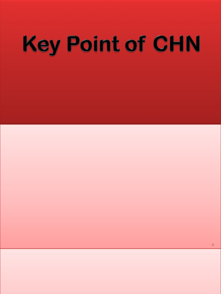 Key Point of Chn | PDF | Birth Control | Vaccines