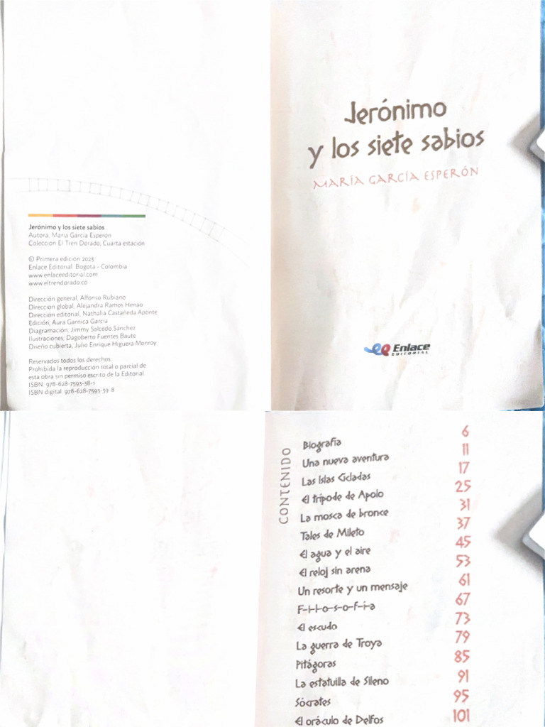 Jerónimo y Los 7 Sabios Parte 1 | PDF