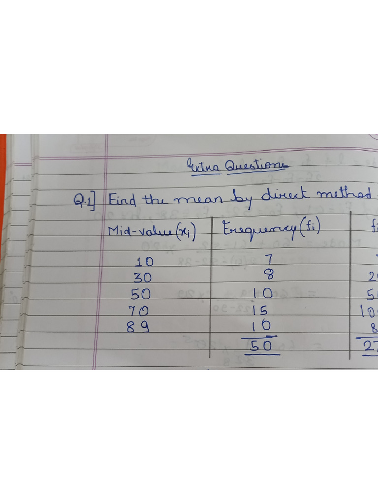 Statistics Practice Questions 10th | PDF