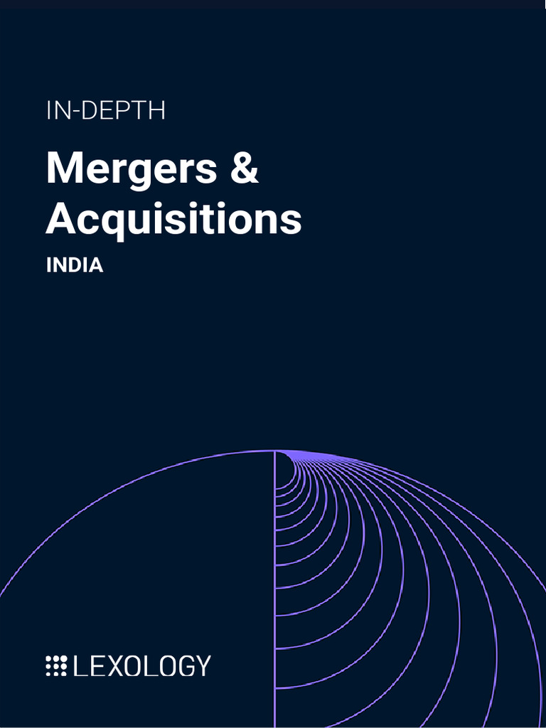 India M&A Trends and Legal Framework | PDF | Mergers And Acquisitions ...
