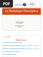 Cours Complet de Statistique Descriptive | PDF