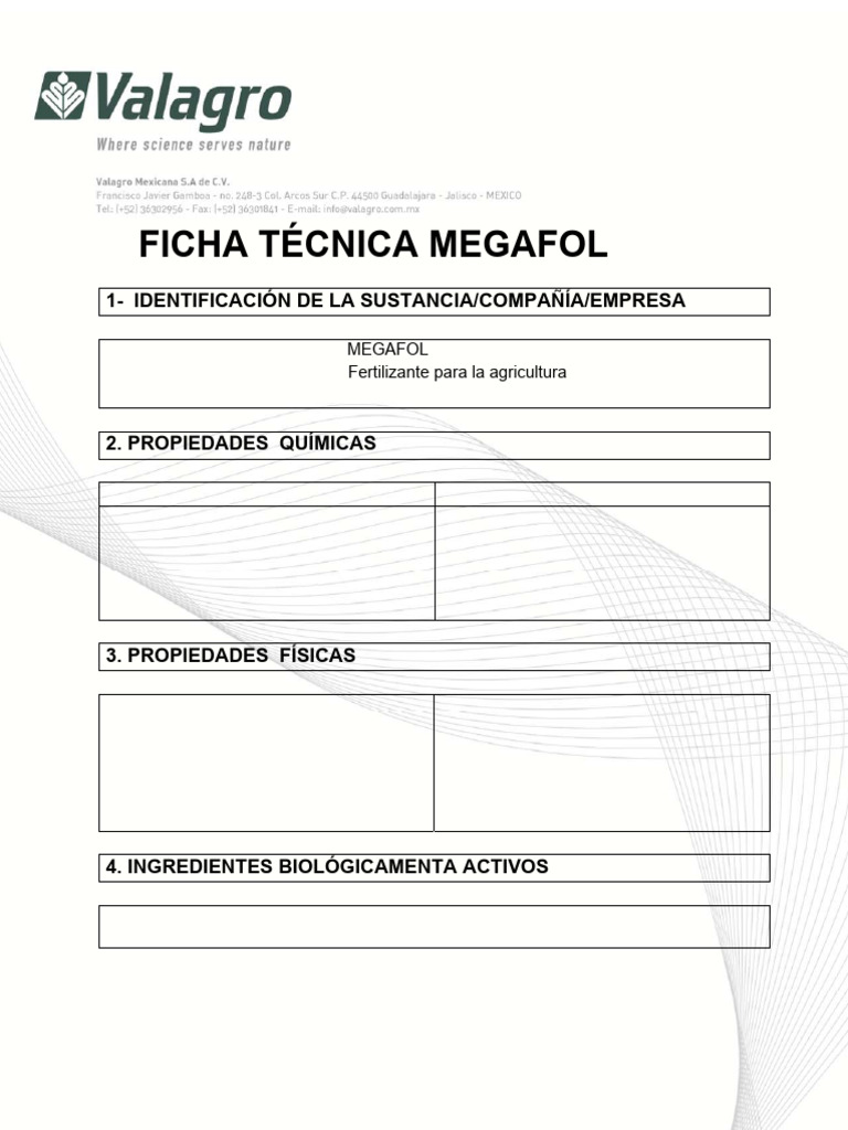 Bioestimulante Megafol: Uso y Beneficios | PDF | Agricultura | Entorno ...
