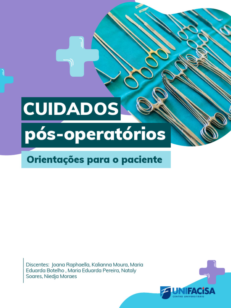 Cartilha Pós-Operatório | PDF | Dor | Especialidades médicas