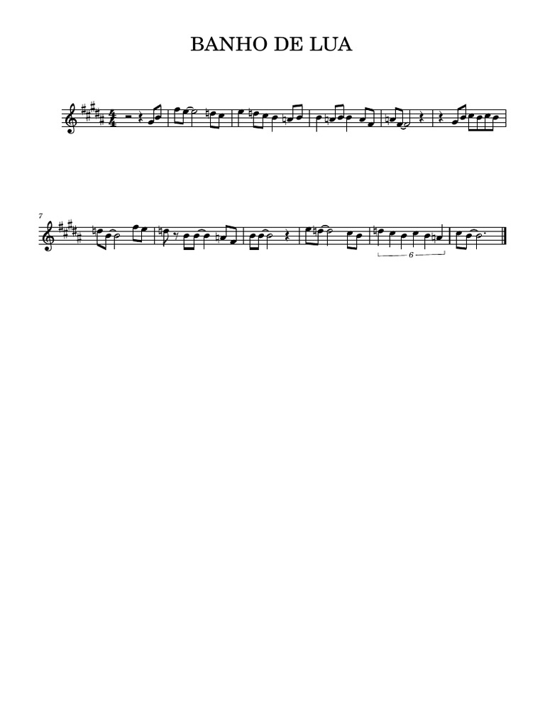 Banho de Lua | PDF
