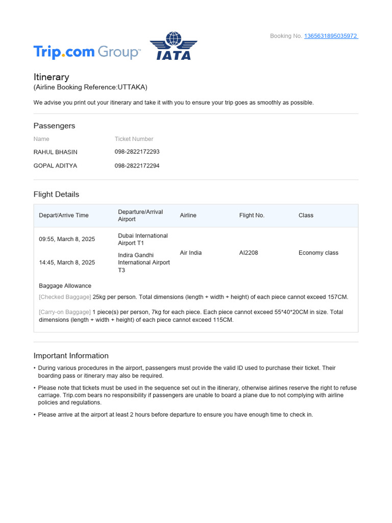 dxb-del 080325 | PDF | Airport | Civil Aviation
