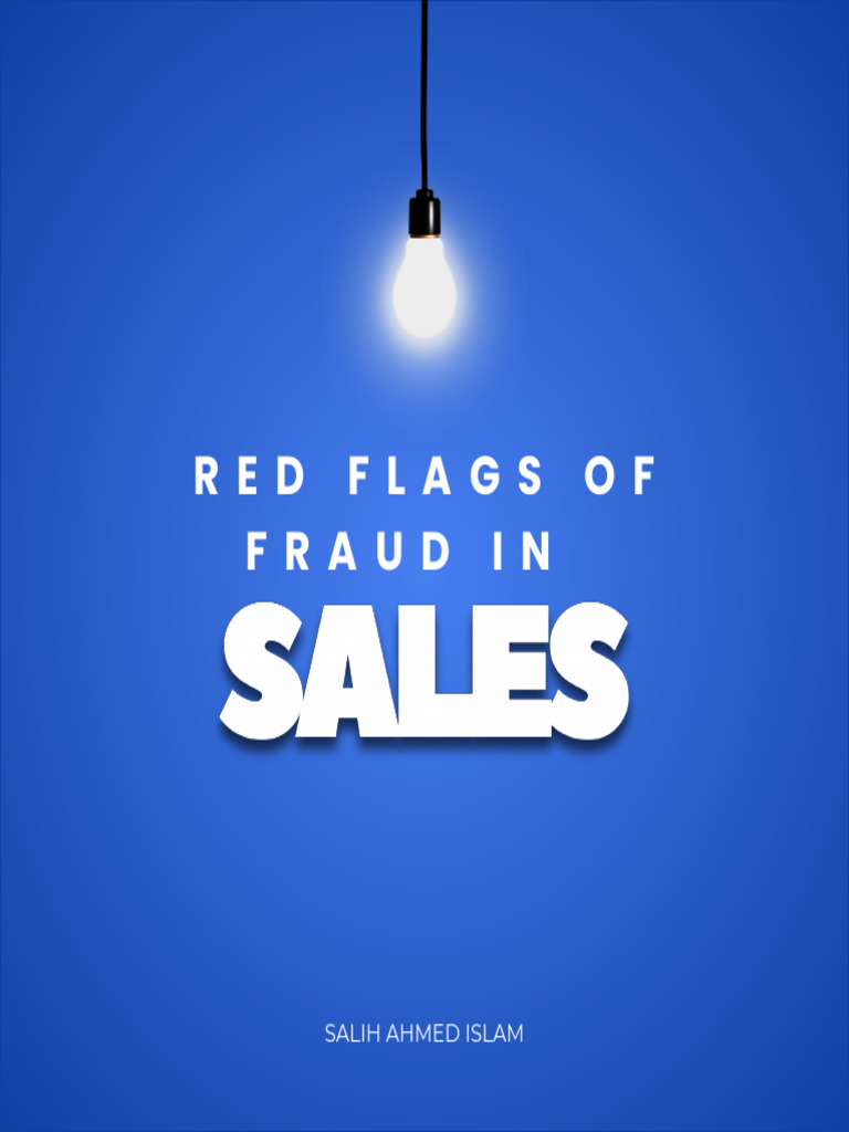 Red Flags of Fraud in Sales | PDF