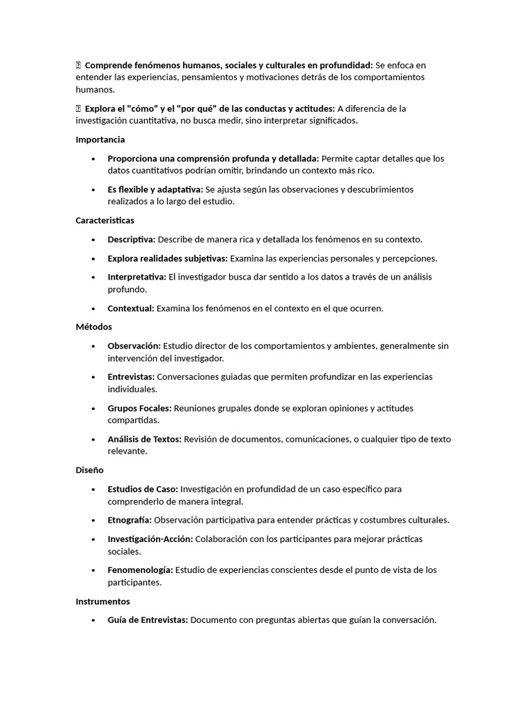 Comprensión de fenómenos humanos | PDF | Datos | Observación