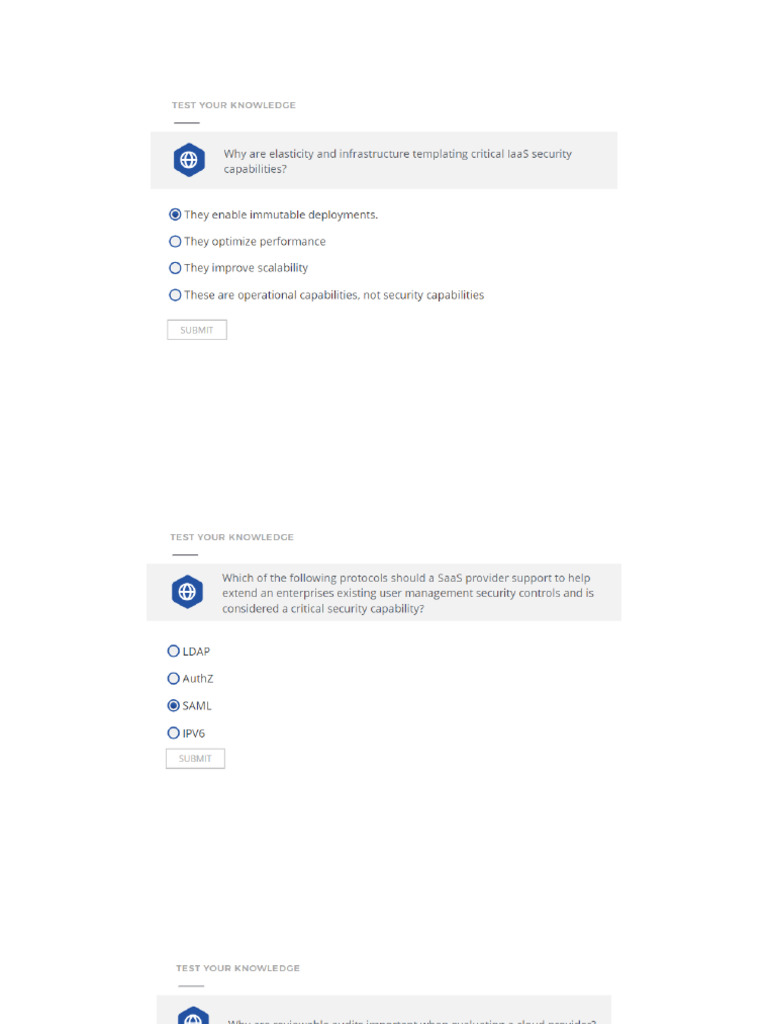 CCSK - Mod6 - Unit2 | PDF