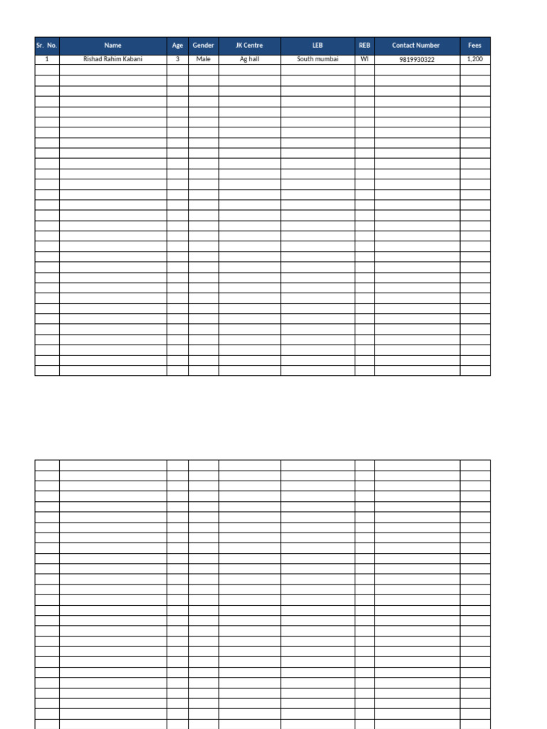 Participant List | PDF