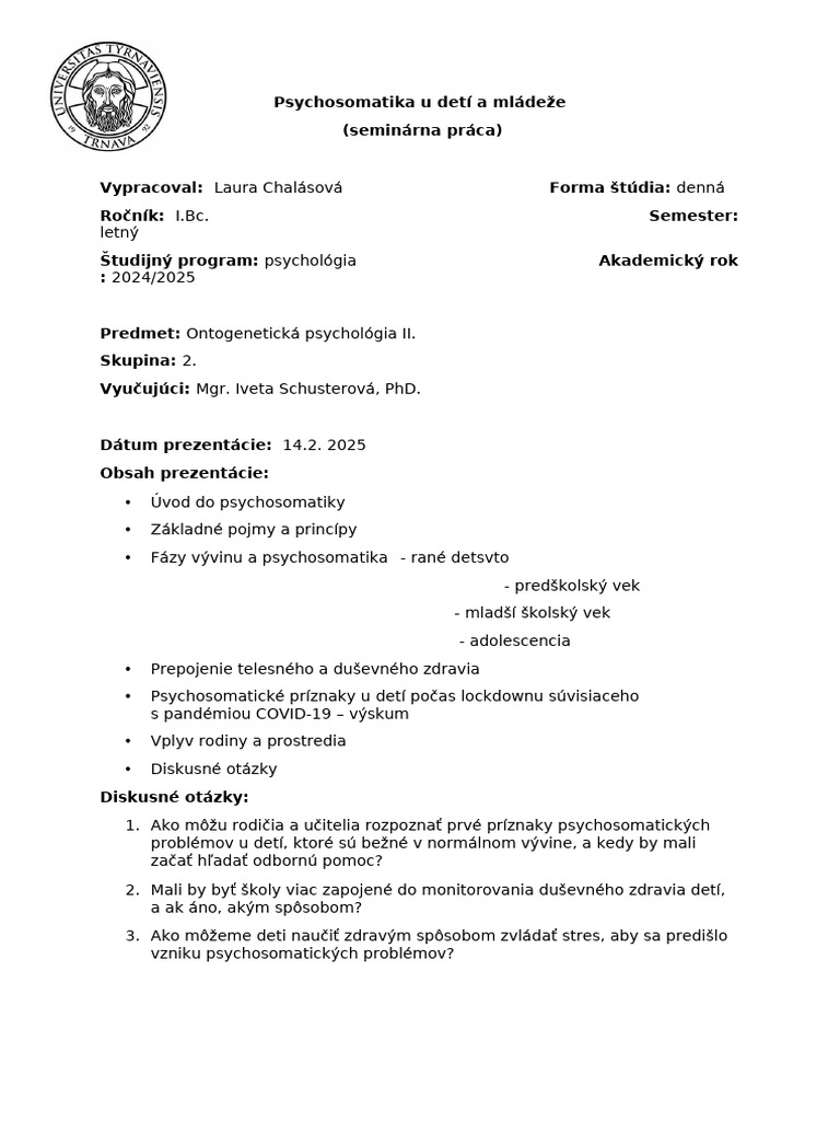 diskusné otázky | PDF