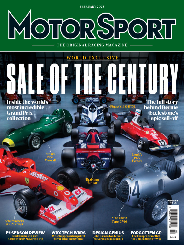 MotorSport Magazine 2025 02 February English | PDF | Formula One | Auto ...
