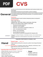 Cardiovascular Examination OSCE Checklist Geeky Medics | PDF ...