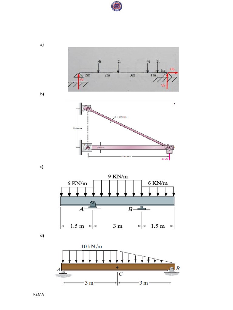 Aula 01 REMA Ficha de exerc-cios | PDF
