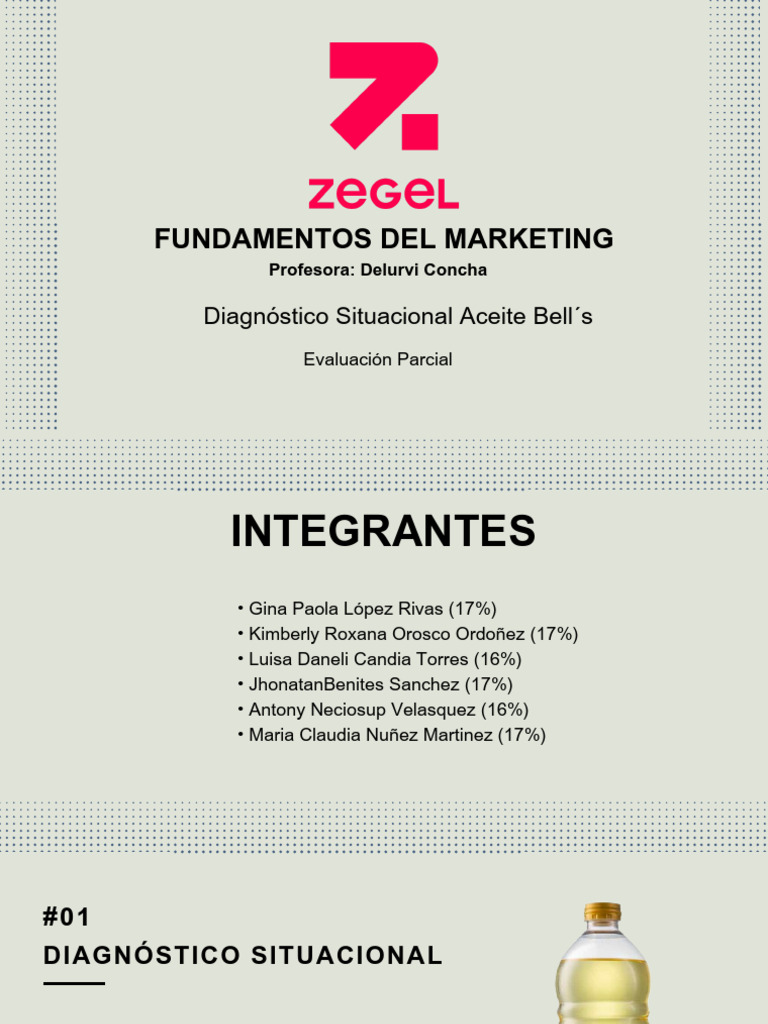 Aceite Bell S | PDF | Marketing | Mercado (economía)