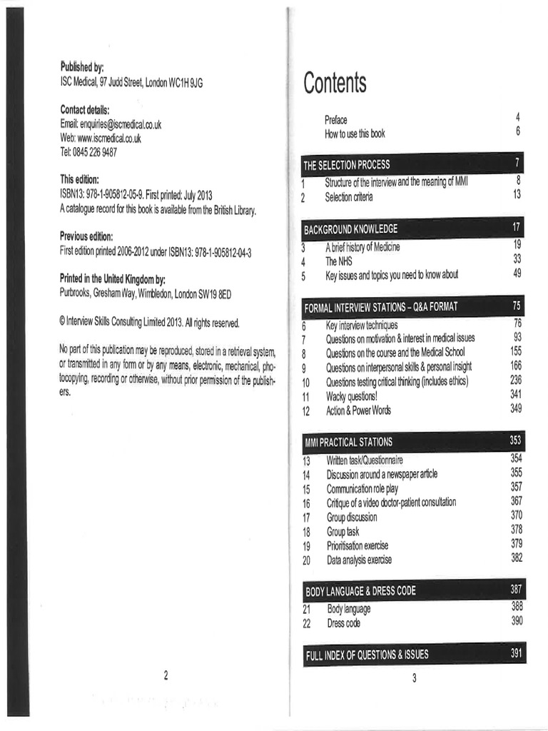 Medical_School_Interview_ISC_Medical | PDF