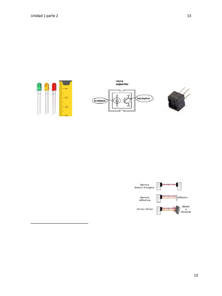 Unidad 1 (B) Sensores y Transductores Parte 2 Enero 24 | PDF | Sensor ...