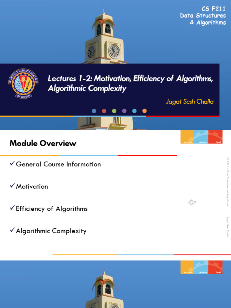 Slides | PDF | Time Complexity | Applied Mathematics