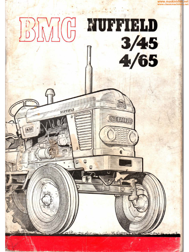 Bmc-Nuffield 345-465 Manual Sec Wat | PDF