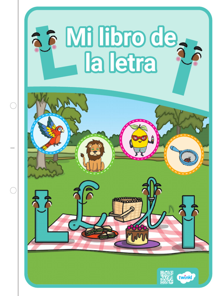 Cuadernillo Mi Libro de La Letra L | PDF