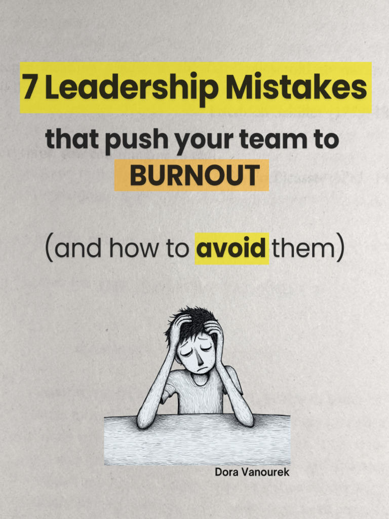 7 Leadership Maitakes To Avoid | PDF
