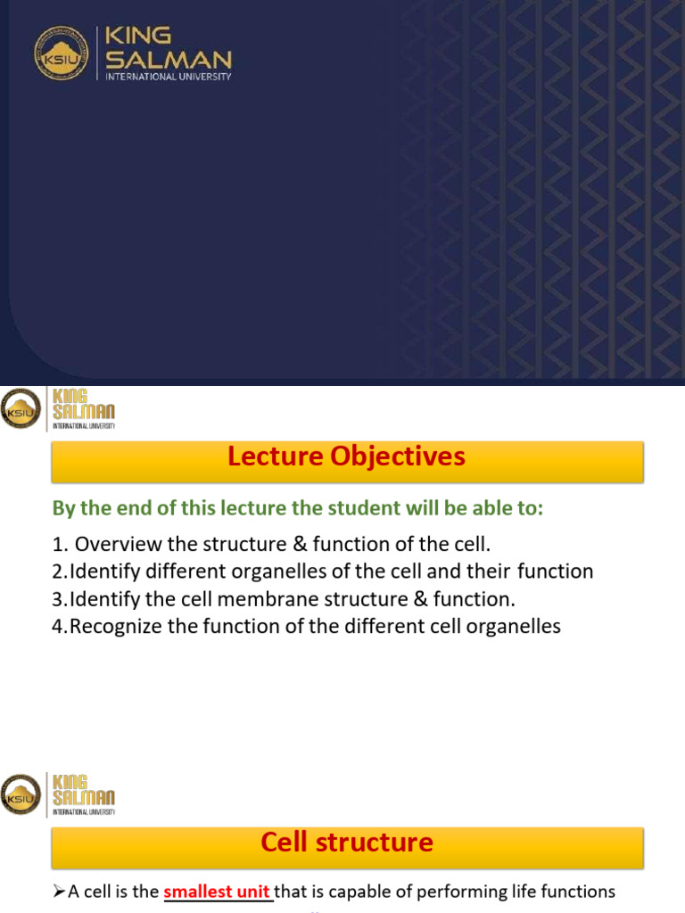 cell_structures_function | PDF | Cell (Biology) | Endoplasmic Reticulum