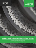 Lupin Product Catalog 3-1-2024 | PDF | Drugs | Pharmacology