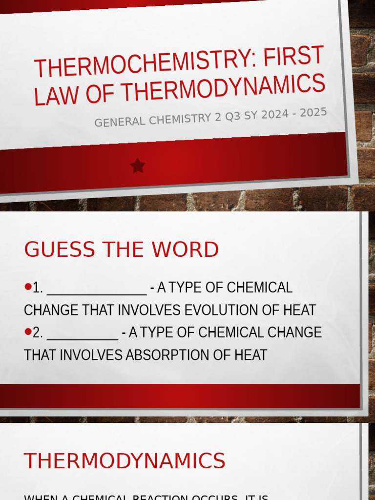 Student - Thermochemistry Enthalpy and Hess Law 2 | PDF | Heat ...