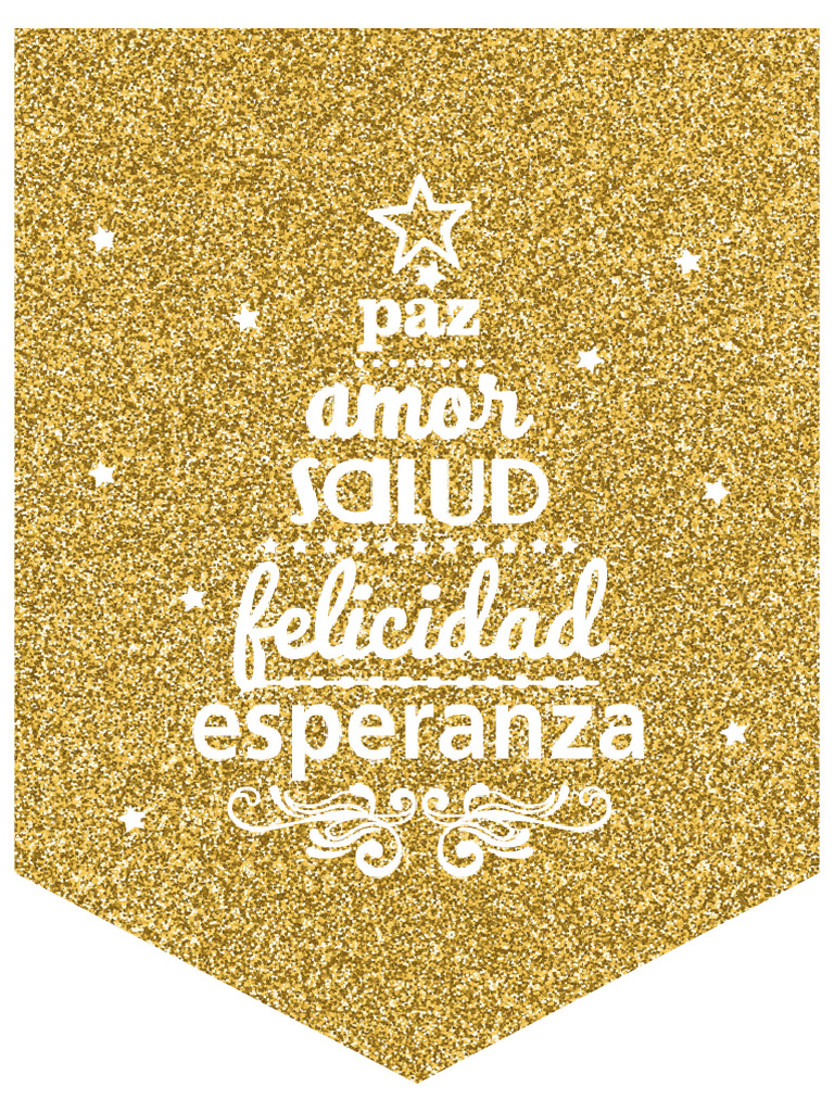 BANDERÍN FELICES FIESTAS -PDF - | PDF