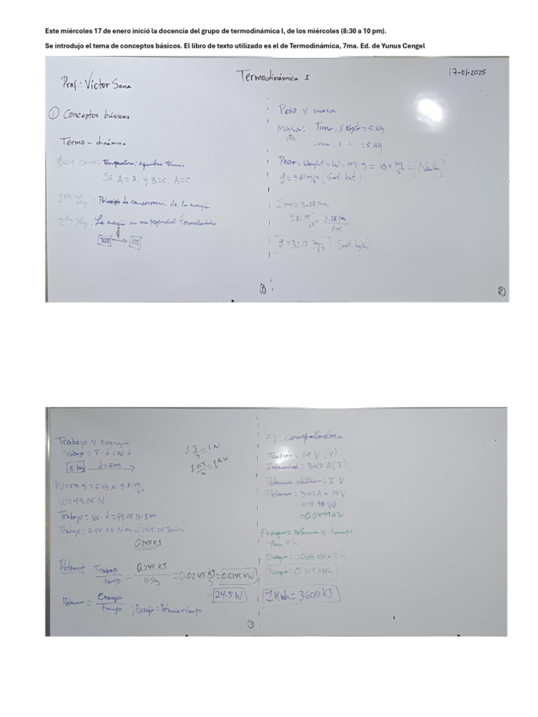 Temo 1, IMC-800-001. Clase 1. Conceptos Básicos | PDF