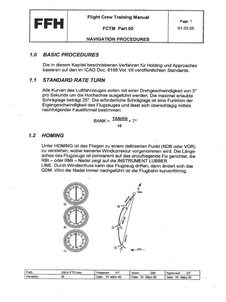 FCTM Part 05 Navigation Procedures | PDF