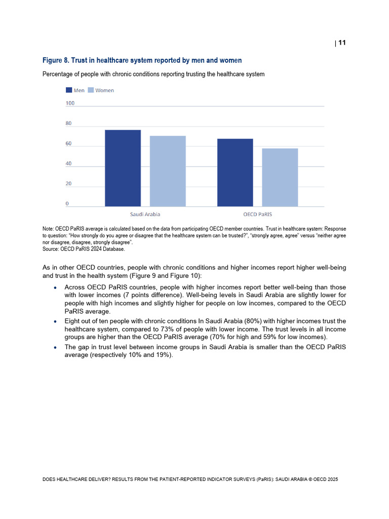 Trust in Saudi Arabia's Healthcare System | PDF