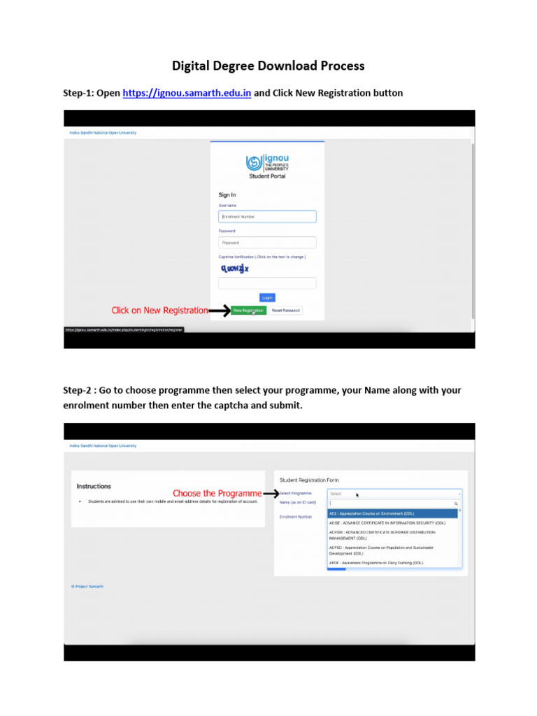 Process For Downloading Digital Certificate | PDF