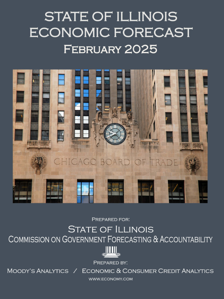 Illinois Economic Forecast Report 2025 | PDF | Cost Of Living | Right ...