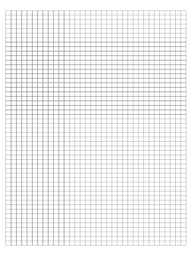 Folha Quadriculada A4 | PDF