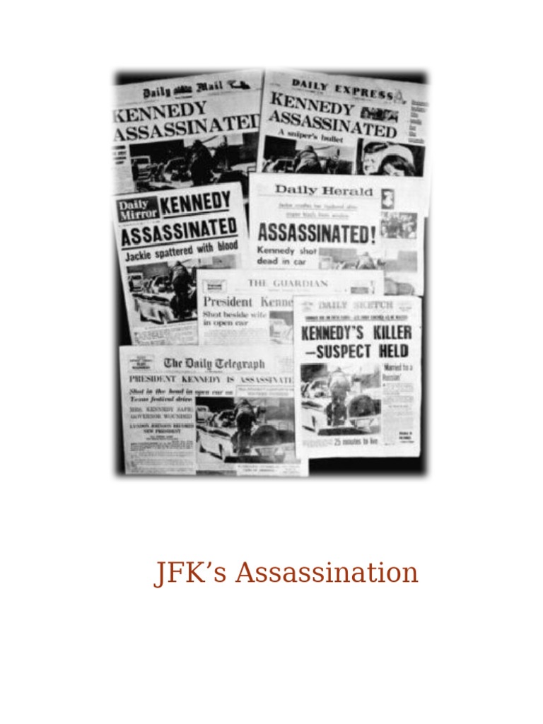 Multi Genre Essay Sample - JFK | PDF | Assassination Of John F. Kennedy | John F. Kennedy ...
