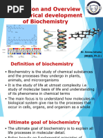 Chapter1 BriefHistoryofBiochemistry | PDF | Biochemistry | Chemistry