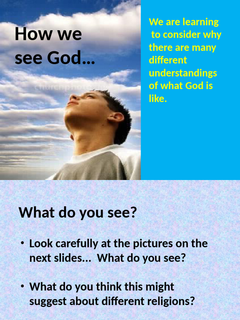 Lesson 2 How We See God | PDF