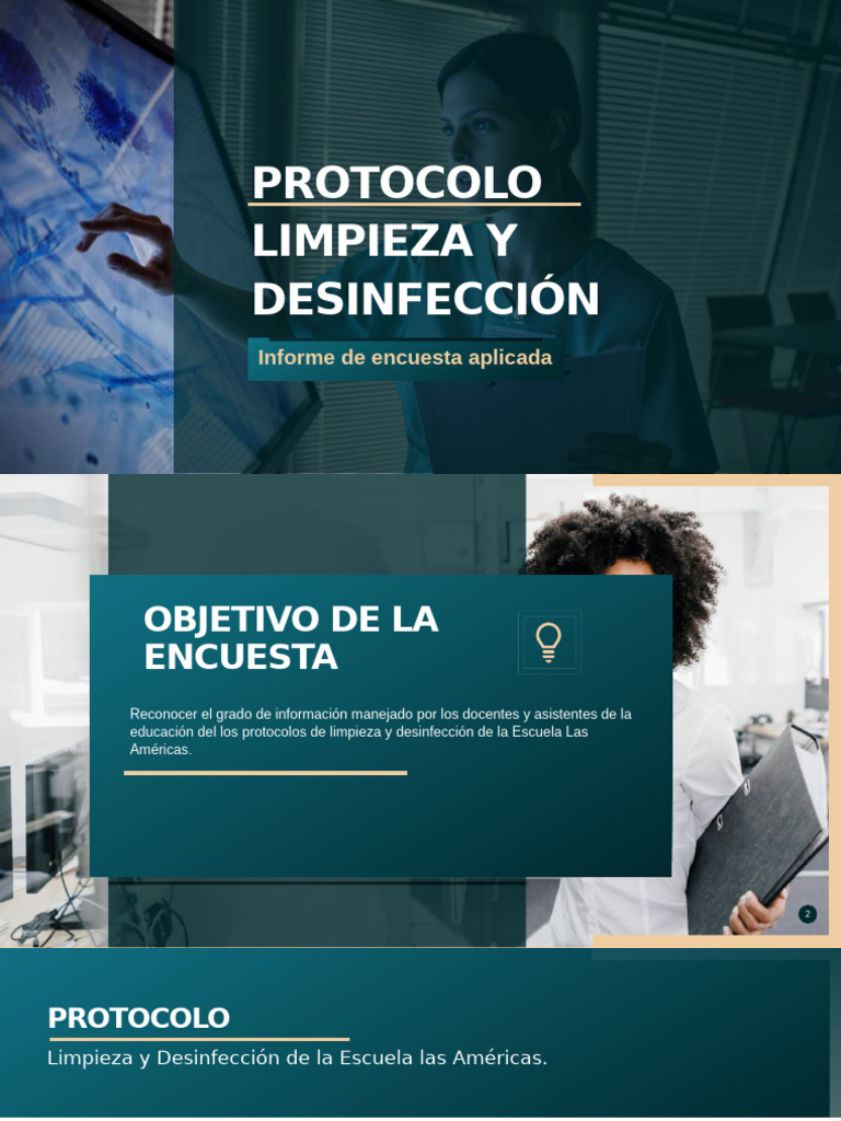 Capacitación Protocolo Limpieza y Desinfección | PDF
