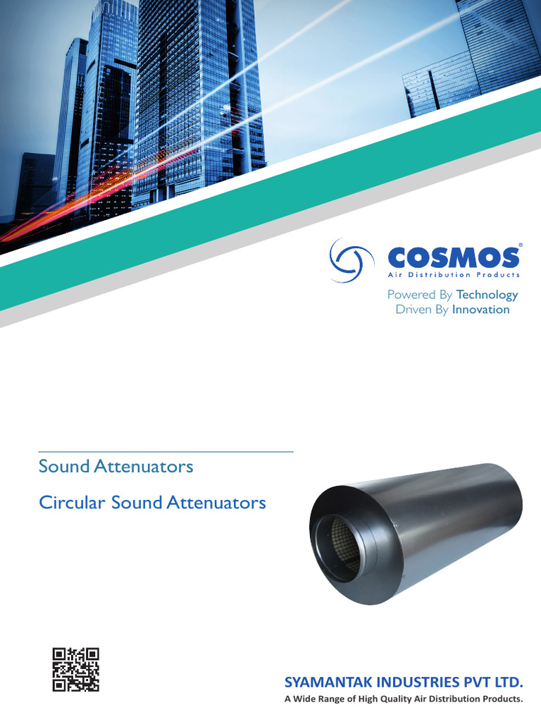 COSMOS HVAC ADP SAT 02 Circular Sound Attenuators CD | PDF | Duct (Flow ...
