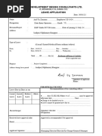 CL Application | PDF