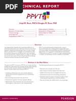 BPVS3: Evaluación de Vocabulario Infantil | PDF