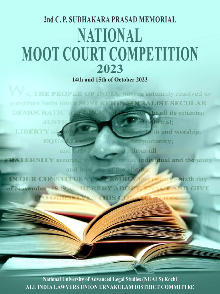 2nd C.P. Sudhakara Prasad Memorial National Moot Court Competition ...