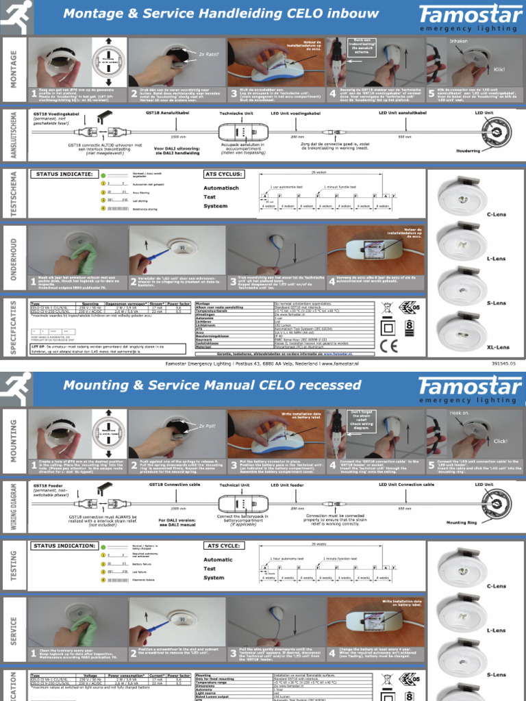 Famostar_handleiding_CELO_inbouw_vanaf_2019 | PDF