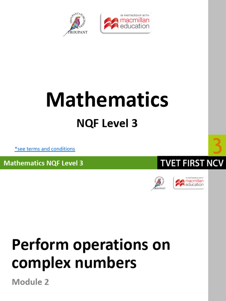 Math - L3 - Module - 2.pdf - Study Guides | PDF | Complex Analysis | Mathematical Objects