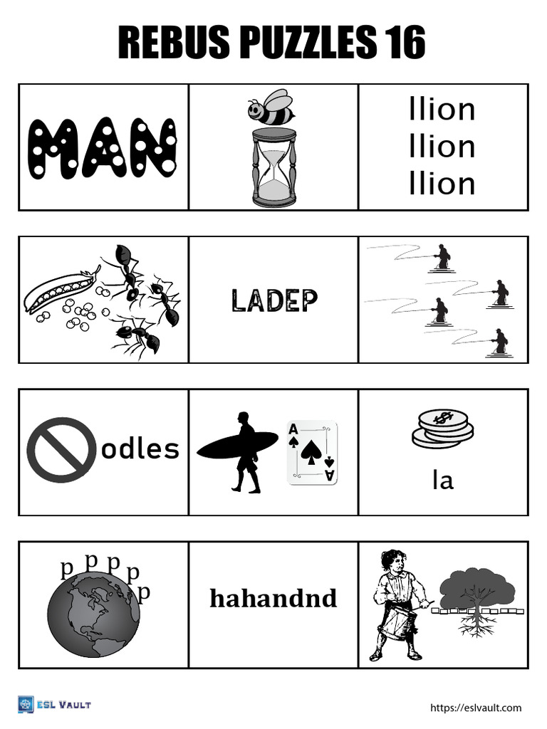 Rebus Puzzles 16 | PDF