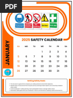 Daily Safety Topics - July 2025 | PDF